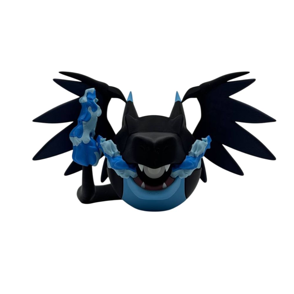 #0006 Ball Mega Charizard X Style Fanart – Anime World